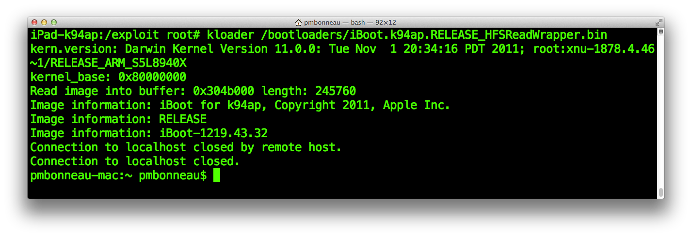 Ios 5x Hfs Heap Buffer Overflow Overwrite Current Running Iboot